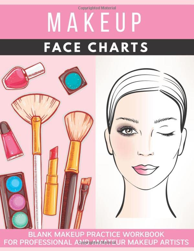 Facial Makeup Practice Sheet