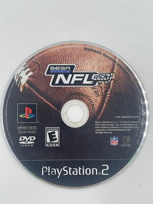 NFL 2K2 (Sony PlayStation 2, 2001) PS2 Disk Only Sega Sports American ...