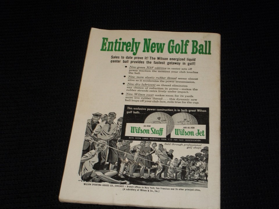 1955 SEPTEMBER GOLF DIGEST MAGAZINE - JACK FLECK FRONT COVER - E 5482 ...