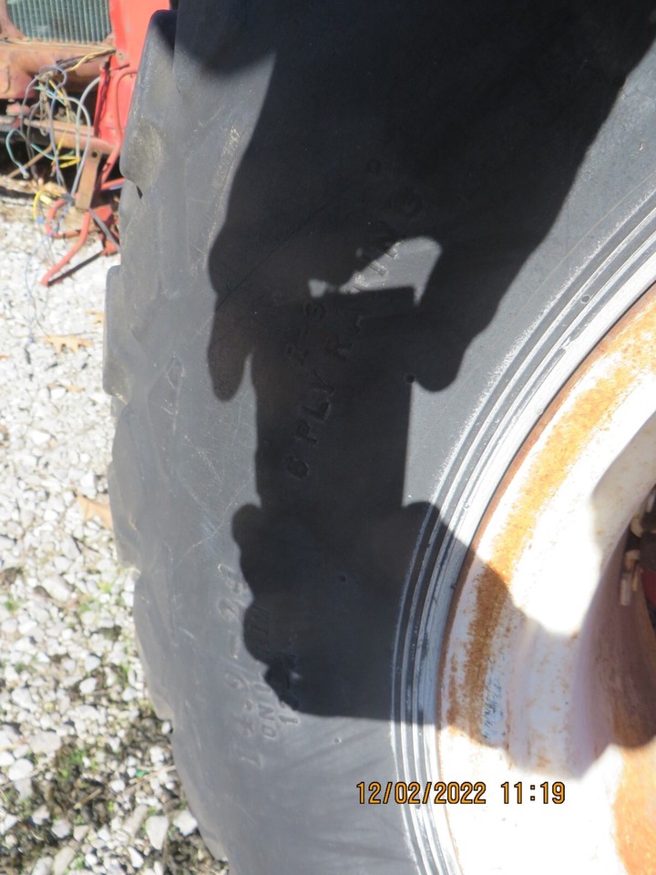 IH FARMALL 424,2424,444,2444, & MORE TRACTOR REAR RIMS & TIRES ONLY | eBay