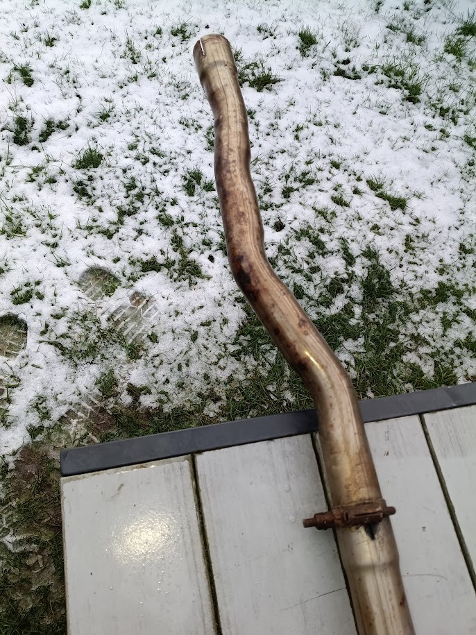 Classic Rover Mini Centre Exit DTM Stainless Exhaust Back Box and Link ...