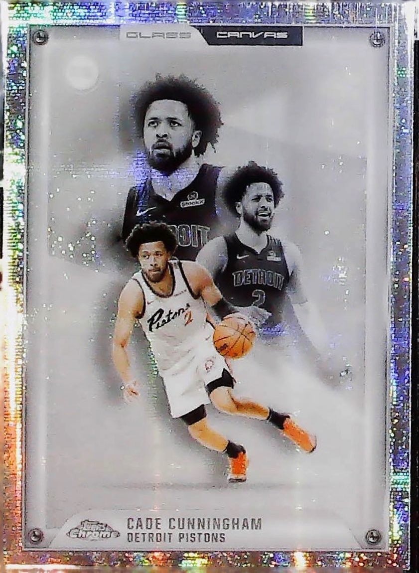 Cade Cunningham 2025 Topps Chrome #GC-19 Glass Canvas /(SSP) Price ...