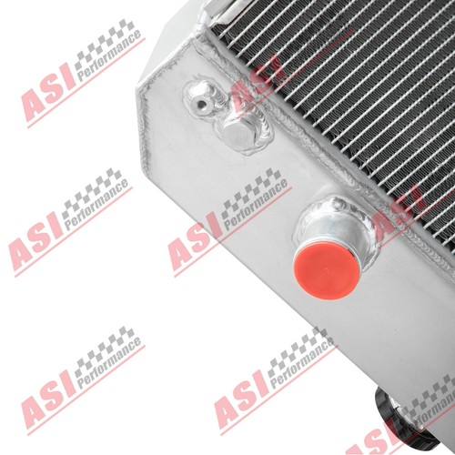 6 ROW Aluminum Radiator Fit Perkins 2485B297/JCB 444 MN122110-6013 ...