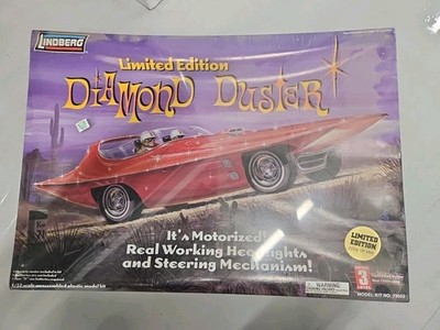 Lindberg DIAMOND DUSTER 1:12 Scale Motorized Model Kit 73052 LIMITED ...