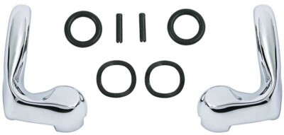 OER Chrome Vent Window Handle Set For 1964-1967 Chevy Chevelle | eBay