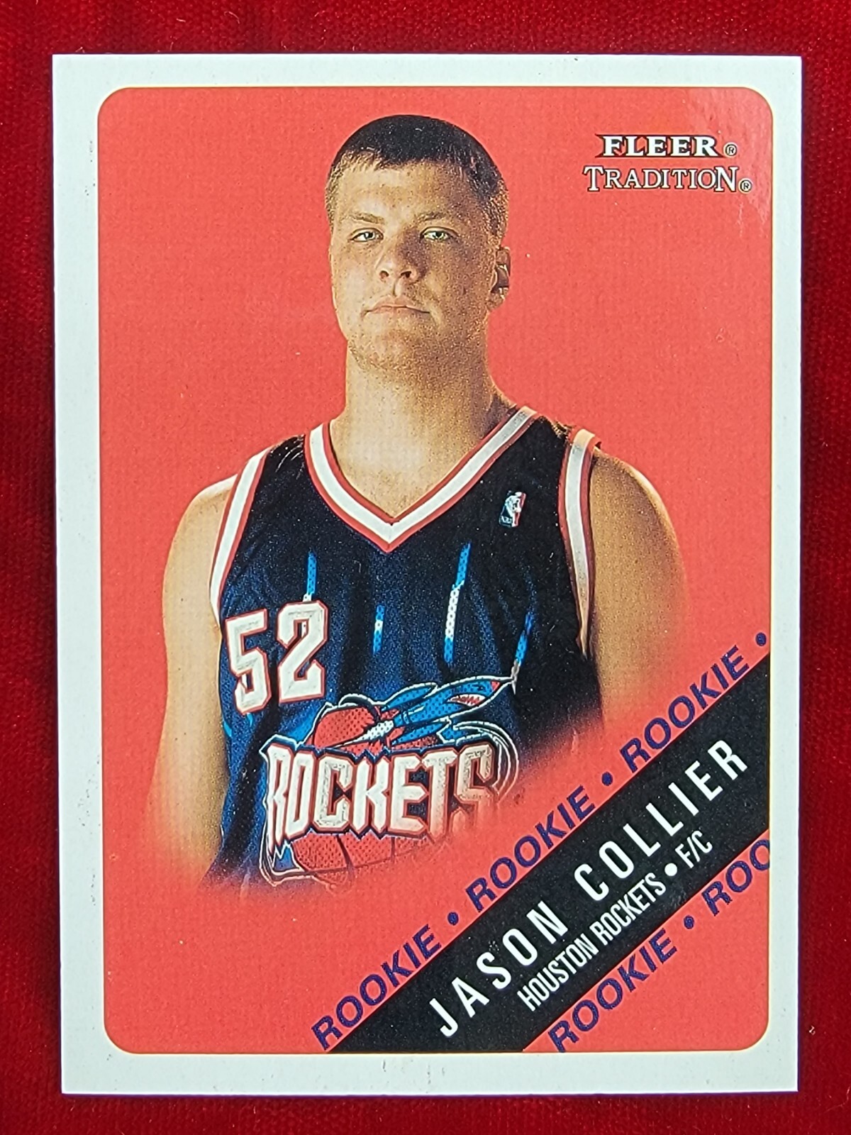 2000-01 Fleer Tradition Glossy 0758/1500 Jason Collier #232 Rookie RC ...