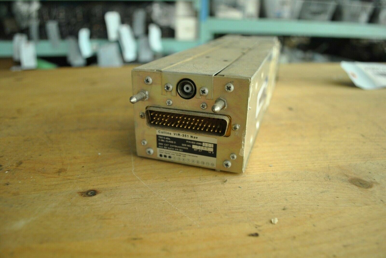 Collins VIR-351 NAV Receiver Unit 622-2080-001 | eBay