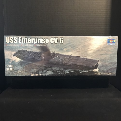 TRUMPETER 06708 USS ENTERPRISE CV-6 MODEL KIT-NIB-1/700 SCALE | eBay