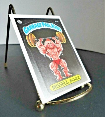 Garbage Pail Kids Russell Muscle / Card #51a / Topps Original 1985 | eBay