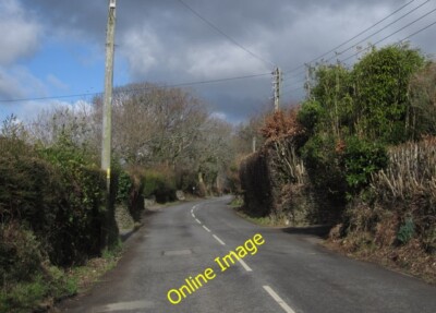 Photo 6x4 Burrator Road, Dousland The road is running between houses ...