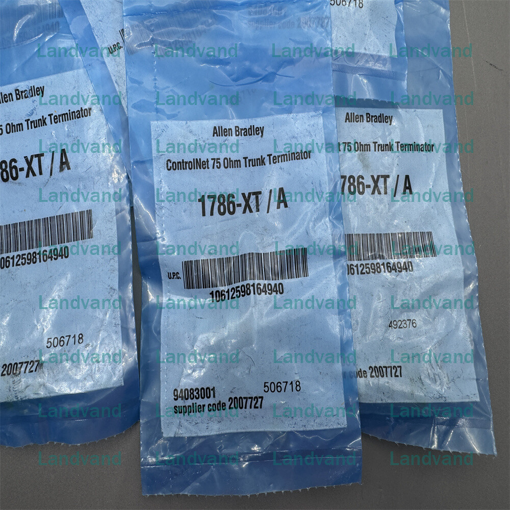 2Pcs NEW ALLEN BRADLEY 1786-XT/A CONTROLNET 75 OHM TRUNK TERMINATOR | eBay