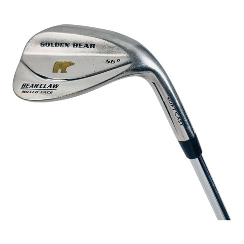 Golden Bear 56° Sand Wedge Bear Claw Milled Face Soft Cast Steel Mid ...