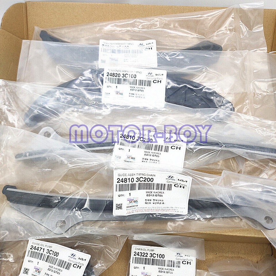 13X Timing Chain Kit For Hyundai Sonata Santa Fe Kia Amanti Sedona V6 ...