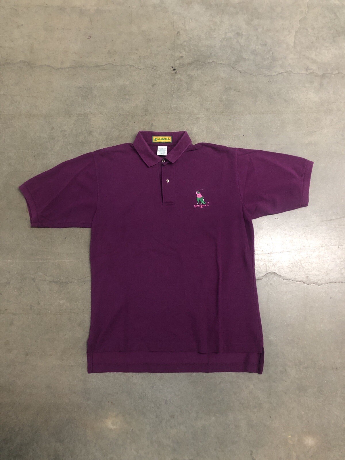 Vintage 90’s Zilla Wear Godzilla ‘Golf-zilla’ Parody … - Gem