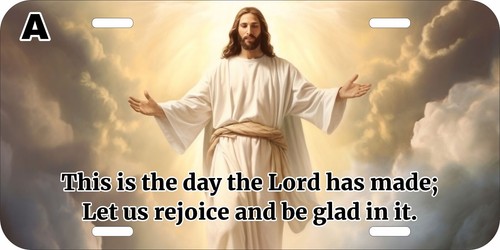 JESUS CHRISTIAN THIS THE DAY LORD HAS MADE PERSONALIZATION METAL ...