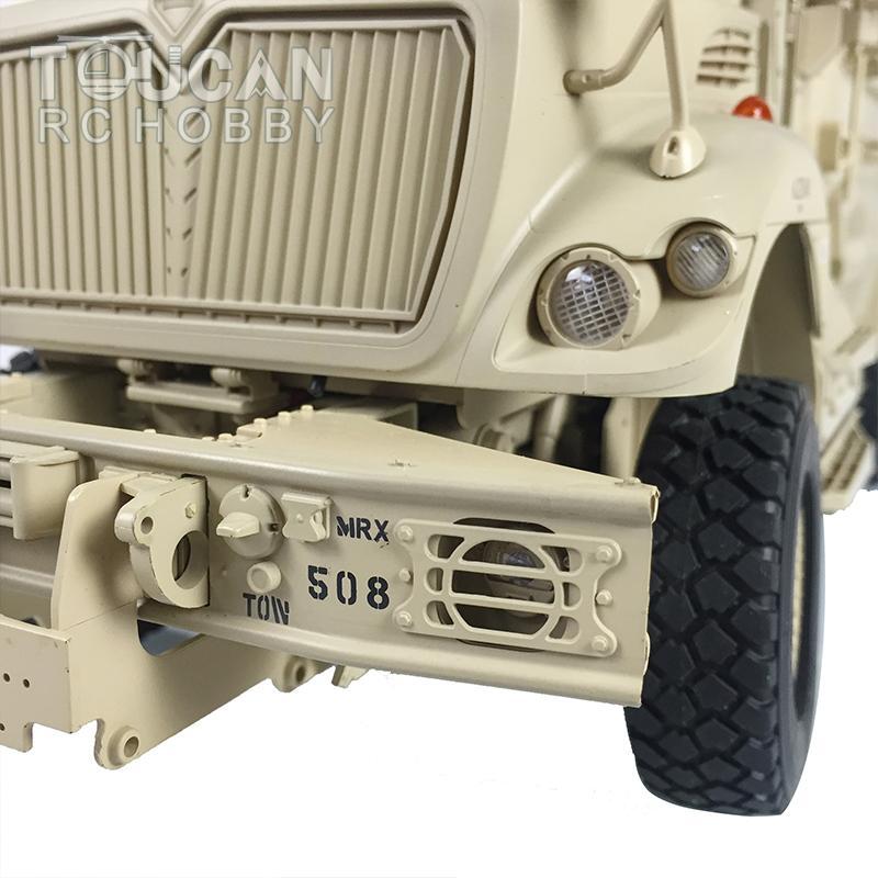 Trumpeter 1/16 WSN RC US MaxxPro MRAP Model Military Car 00815 Radio ...