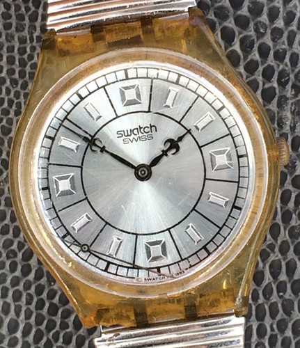 Swatch Working Quartz 33,5 mm Ag 1993 Avec Défaut | eBay