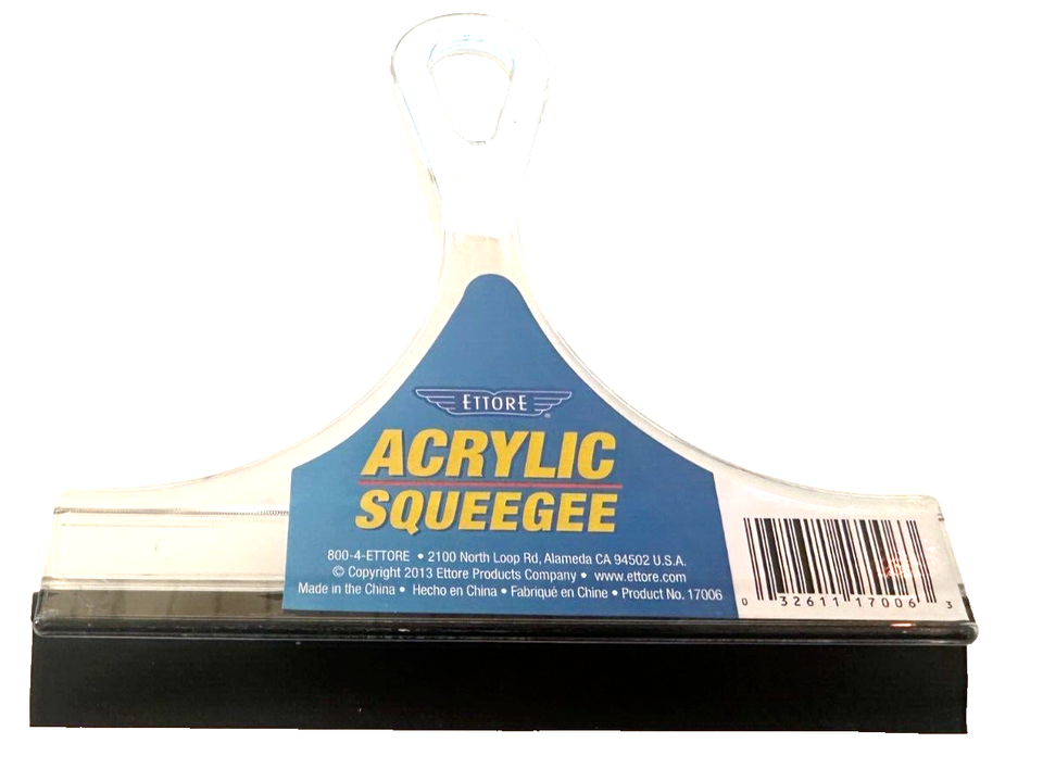 Shower Door, Glass Window, Super Cool Mini Acrylic Squeegee, 6-1/8 ...