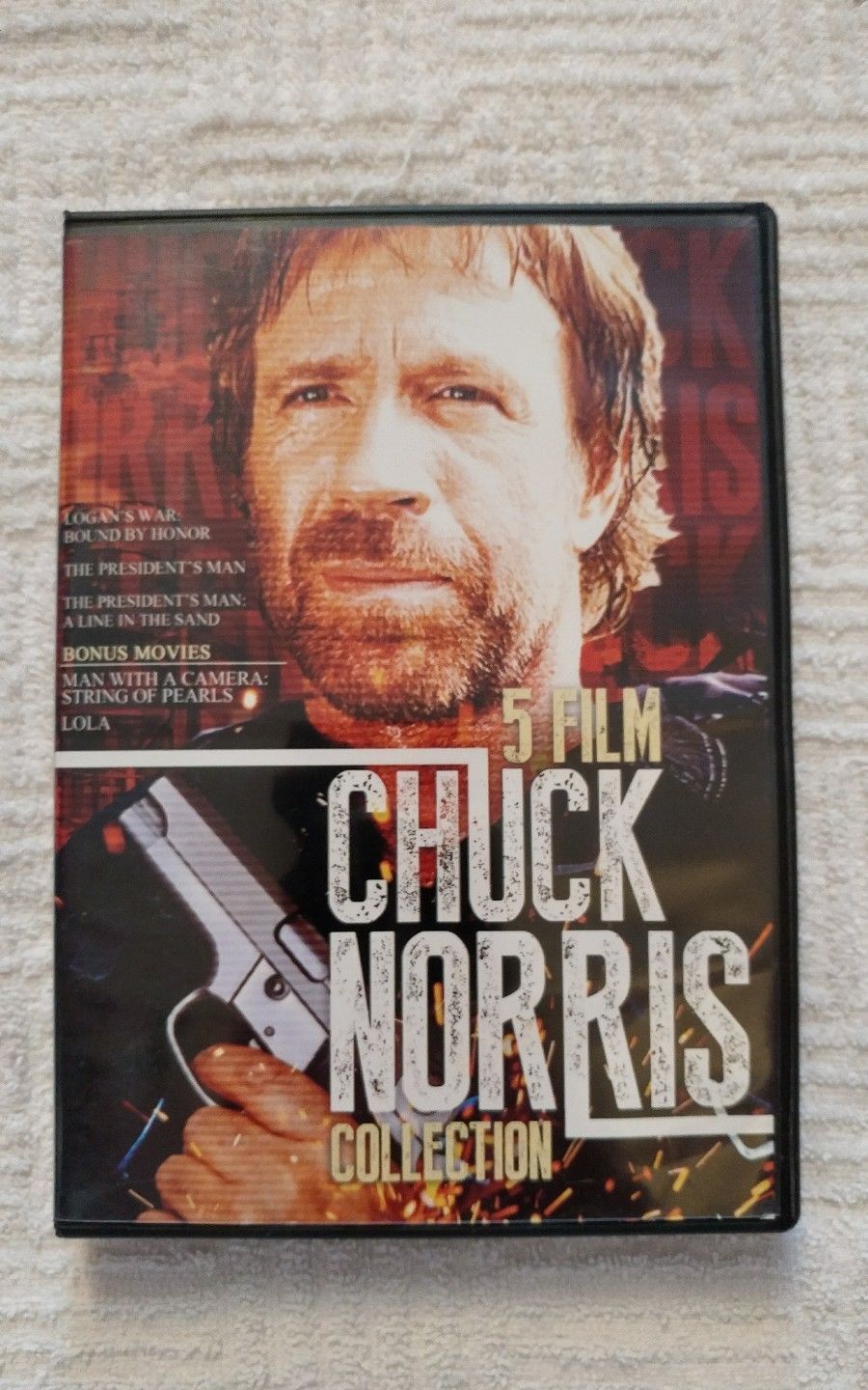5Movie color DVD Chuck NORRIS,LOLA,Charles BRONSON Jennifer TUNG Robert ...