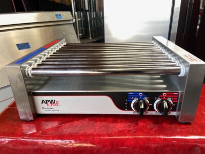 Hot Dog Roller Grill Display Cooker APW Wyott HR-31 Electric Flat Top ...