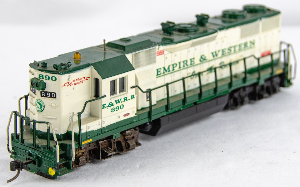 Custom HO Empire & Western Railroad Over The Rockies Locomotive Model ...