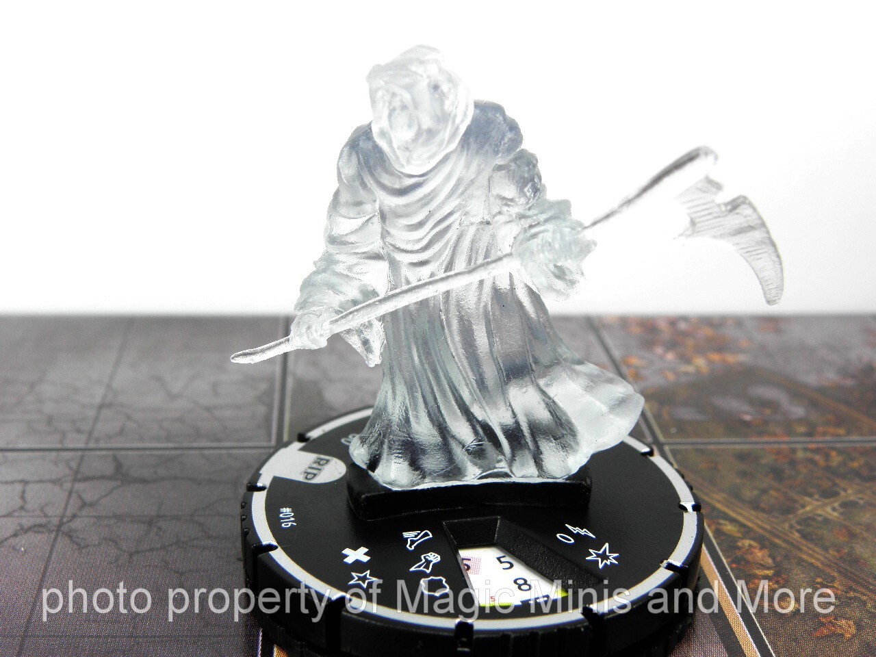Undead ~ DEATH #016 HeroClix rare miniature reaper grim #16 | eBay