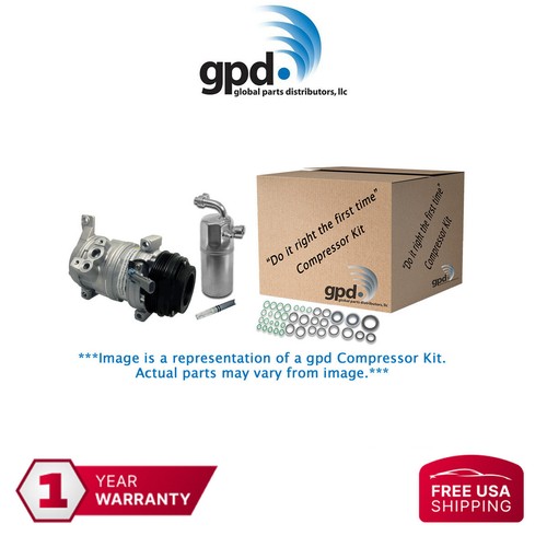 GPD A/C Compressor Kit 9631964 | eBay
