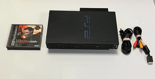 PS2 SCPH-50001/N (ORIGINAL FAT MODEL) Console with ETHERNET ADAPTER and ...