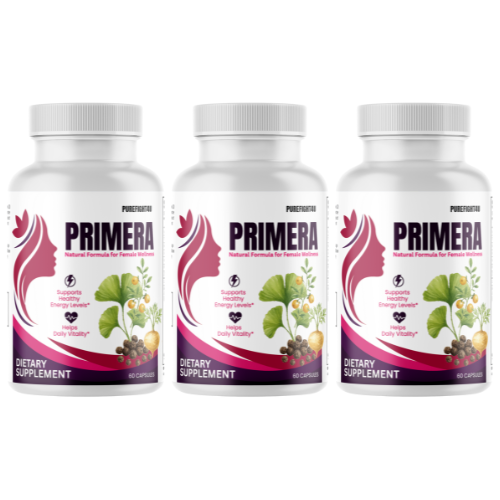 Primera Capsules, Daily Nutritional Support for Women Supplement, 3 ...