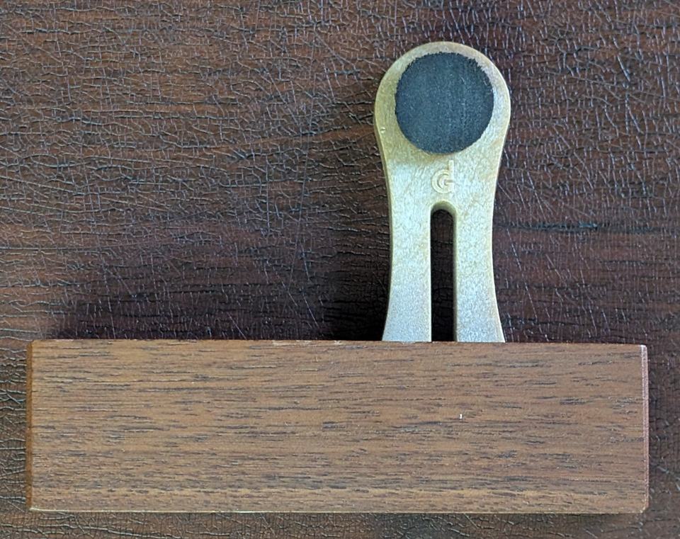 Wooden Record Player Needle and Inspection Cleaning Tool - Vintage 1970 ...