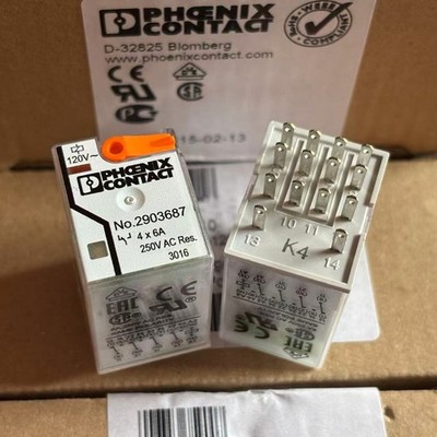 New No.2903687 Intermediate Relay 4 x 6A 250VAC 14 Pins x 1pc | eBay