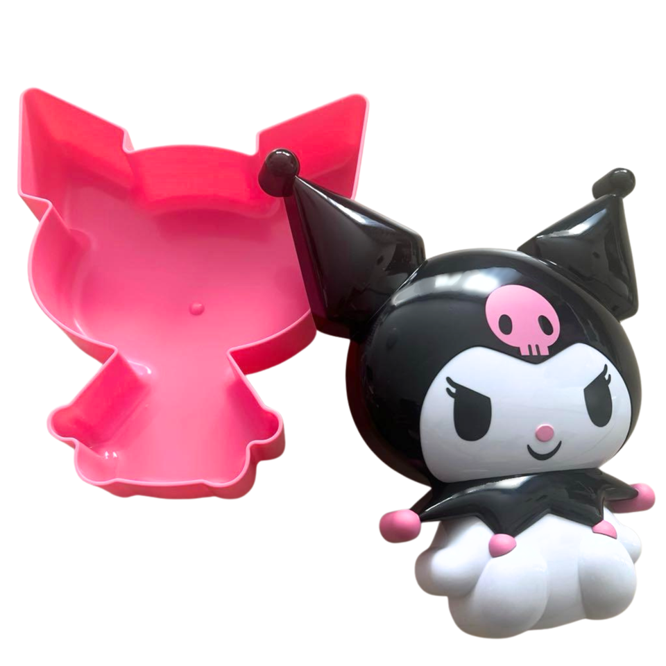Sanrio Kuromi Character Shaped Bento Lunch Box Cute Japanese Bento ...