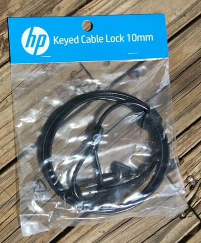BNIP HP KEYED CABLE LOCK 10MM T1A62AA NEW | eBay Australia