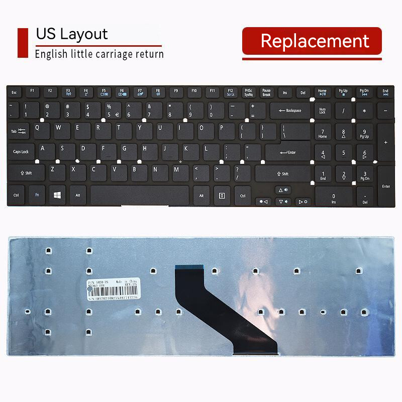 Laptop Keyboard for Acer E5-551G E5-572G 5755G EX2519 5755 E5-572 E5-55 ...