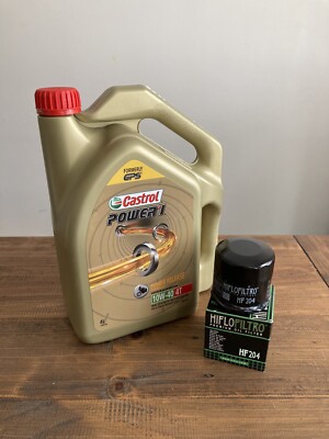 Yamaha FZ6R 2010-2017 Service Kit (Castrol Engine Oil and HiFlo Oil ...