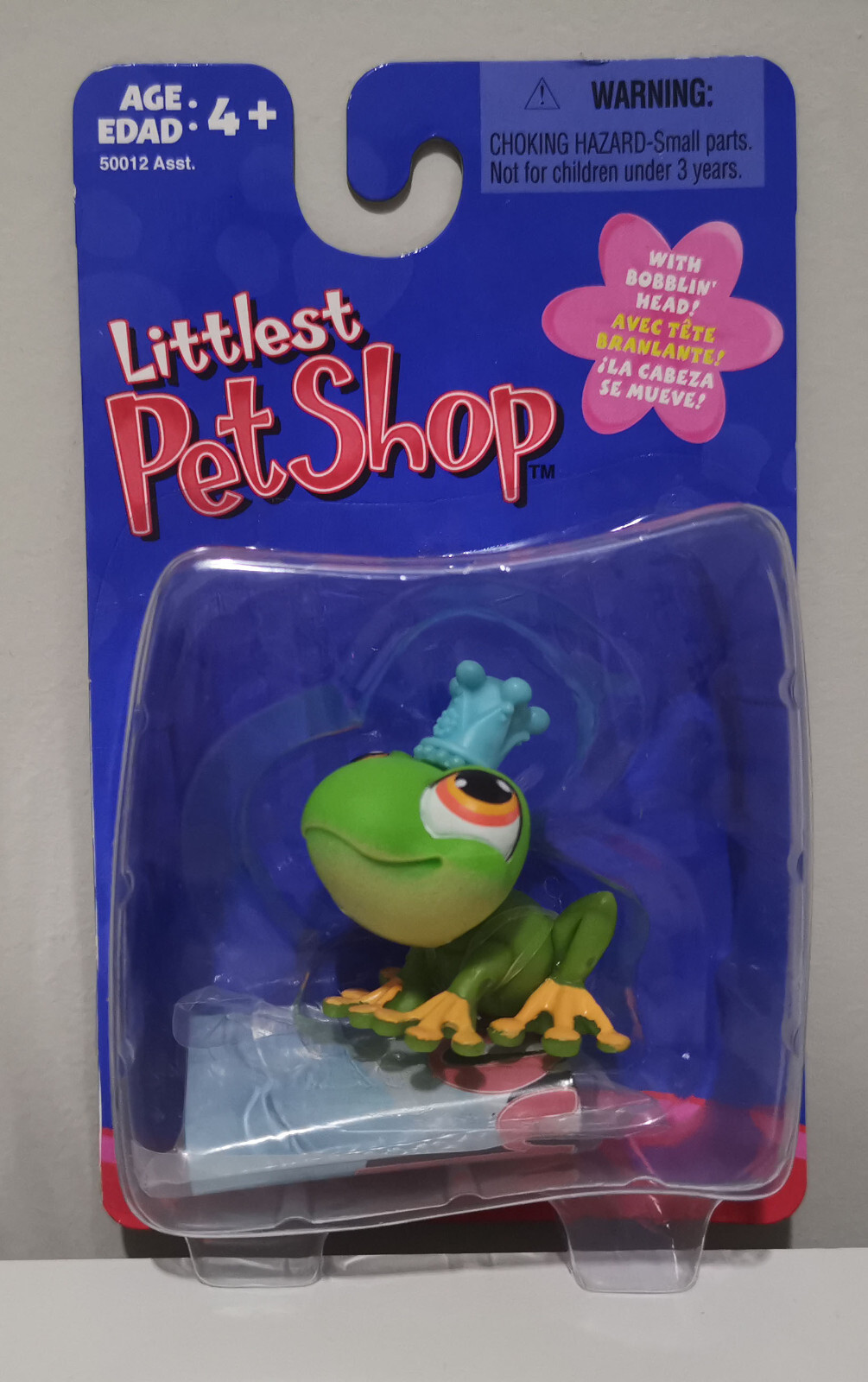 Littlest Pet Shop Frog Prince LPS #50 *NIB 2004 with Blue Crown | eBay
