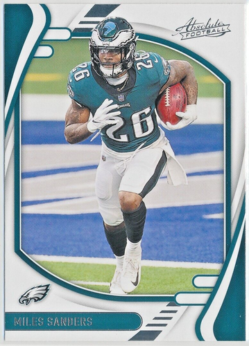2021 Panini Absolute Football - Miles Sanders - Philadelphia Eagles ...