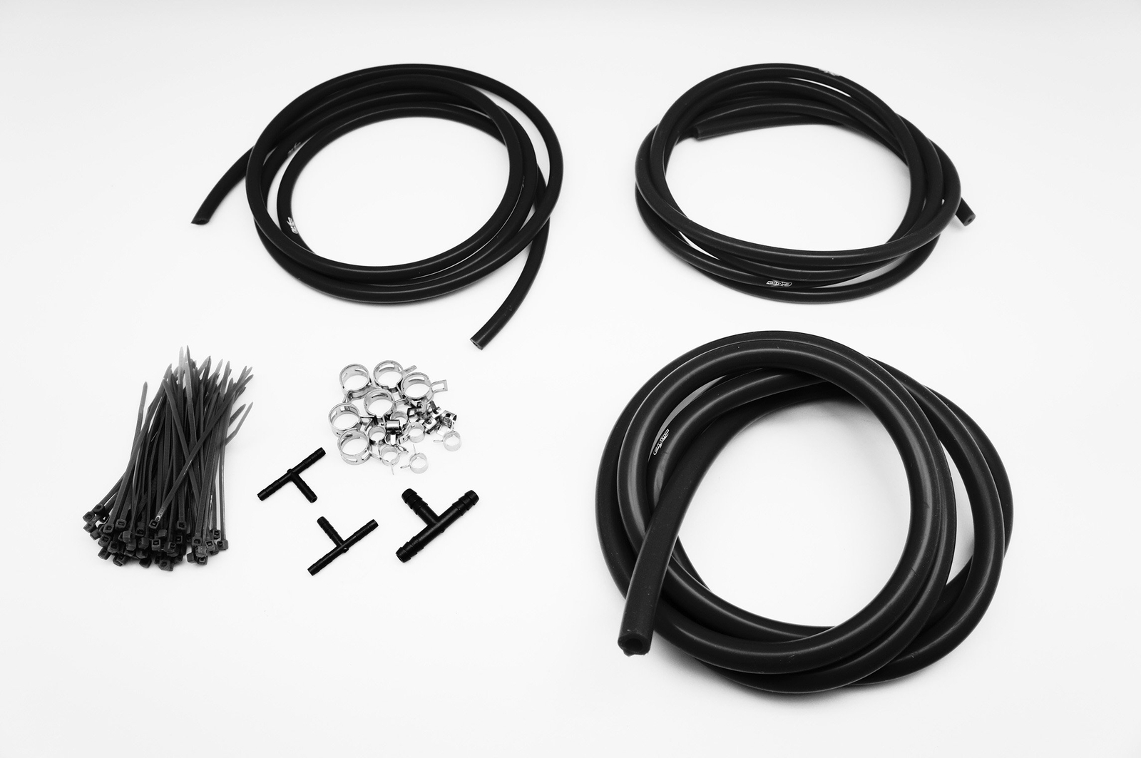 AUTOBAHN88 Engine ROOM Silicone Air Vacuum Hose Dress Up Kit BLACK Fit ...