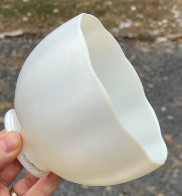 Antique Steuben Calcite Glass Lamp Shade 2 1/4" Fitter Frederick Carder ...