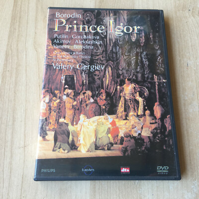 DVD Borodin Prince Igor - Kirov Opera & Ballet St Petersburg - Valery ...