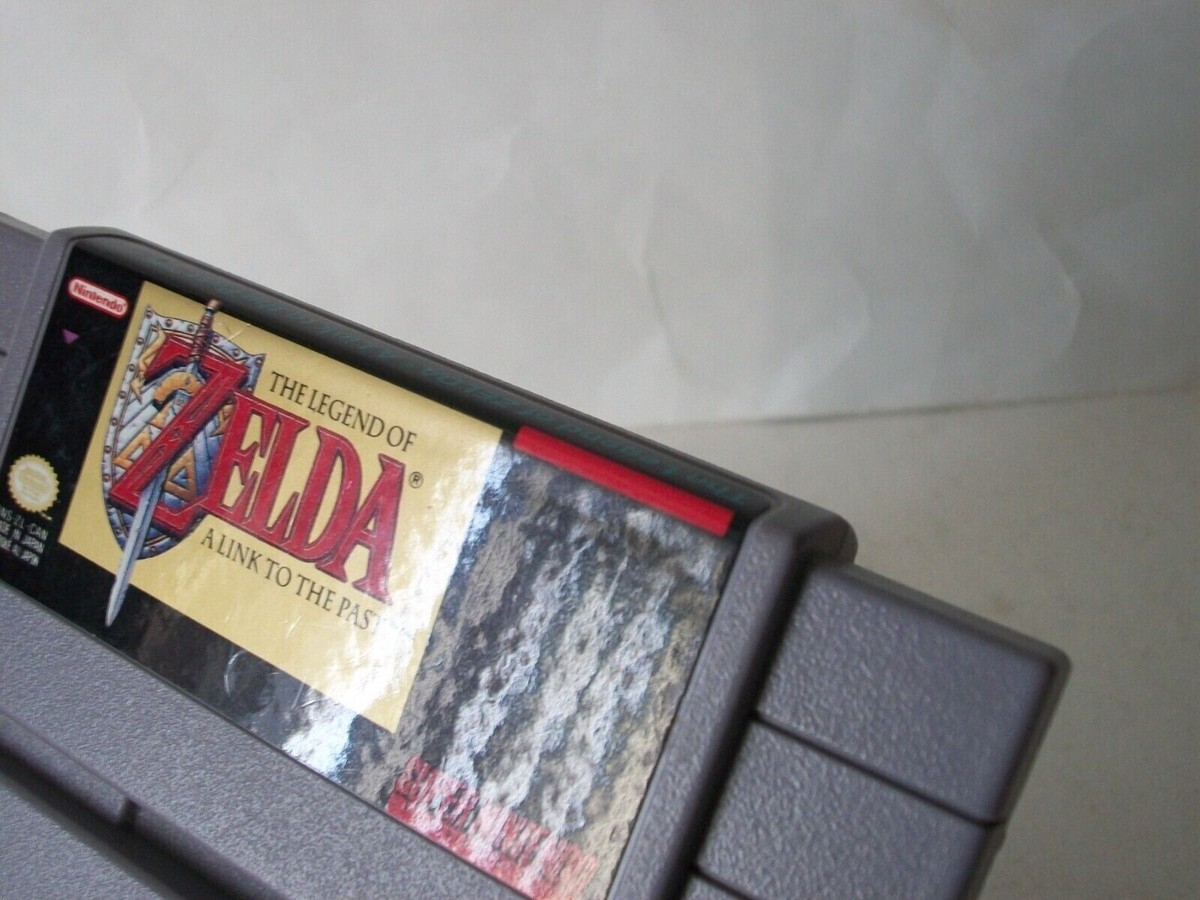 Zelda Super Nintendo Label