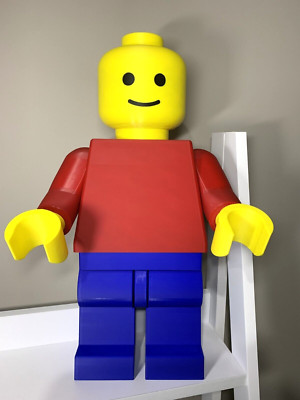 Articulated Giant Lego Man Figure 3D Printed PLA+ Plastic Novelty ...
