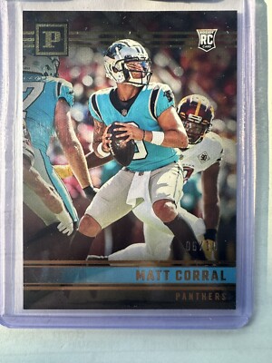 2022 Panini Chronicles - Panini #PA-3 Matt Corral (RC) GOLD 6/10 | eBay