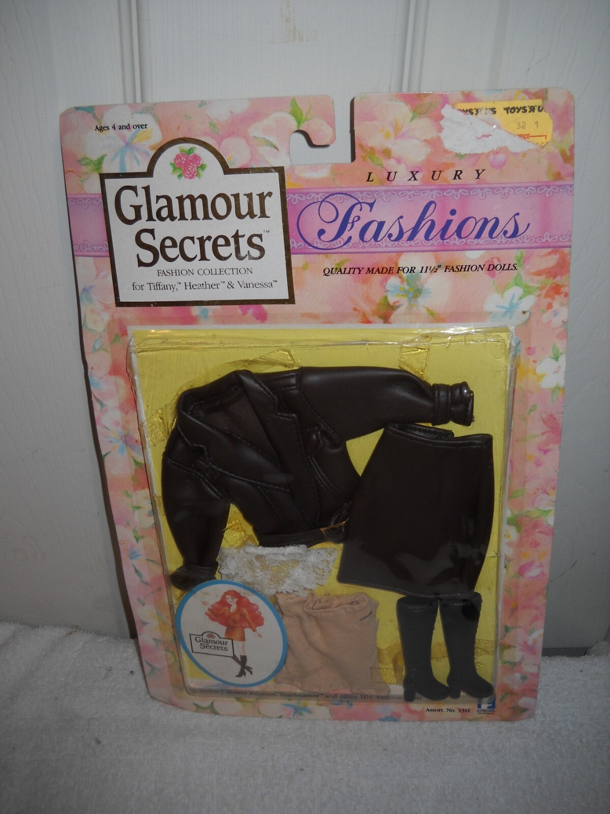 #6122 Vintage Creata Glamour Secrets Black Leather Like Fashion for 11 ...