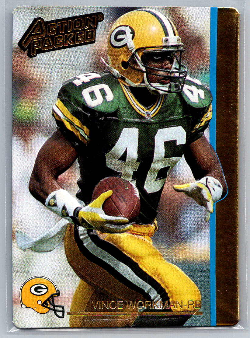 # 88 Vince Workman Green Bay Packers 1992 Action Packed | eBay