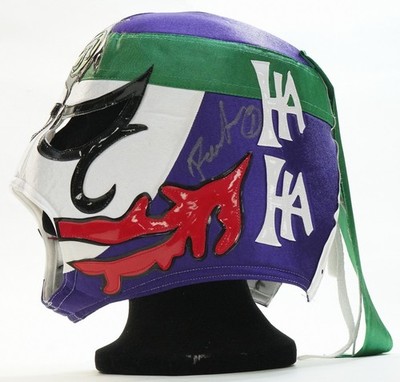 Penta Pentagon Jr. Signed Joker Mask BAS COA WWE Lucha Libre AAA AEW ...