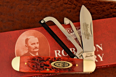 ROBESON SHUREDGE CUTLERY GAMECOCK ROOSTER FIGHTN BONE COCK KNIFE NICE ...