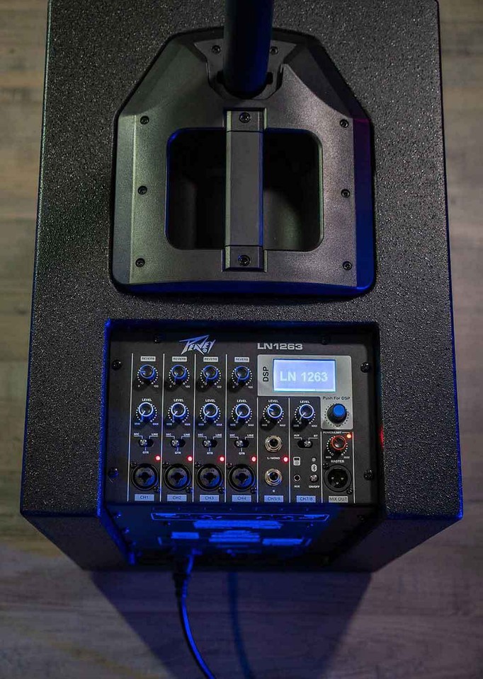 Peavey LN 1263 Column Array 1,200W Powered Column Loudspeaker / 12 ...
