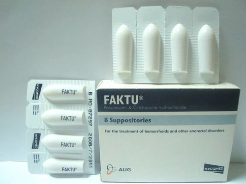 3 Faktu Hemorrhoid Supositories and 1 Faktu Cream 30g, | eBay