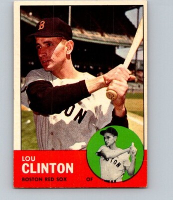 1963 TOPPS BASEBALL #96 LOU CLINTON NRMT MH | eBay